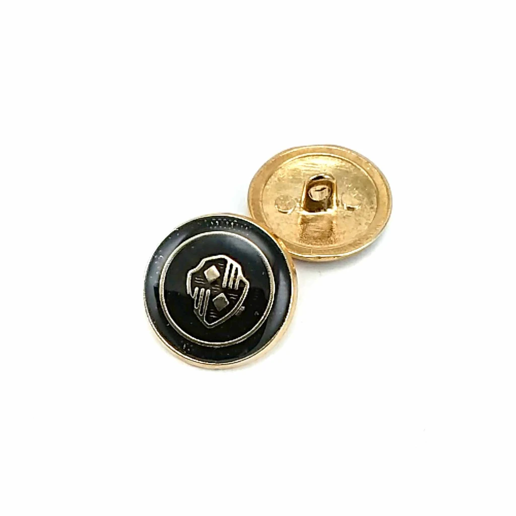 Enamel Shank Buttons - Enamel Blazer and Gold Plated Jacket Button 21 ...