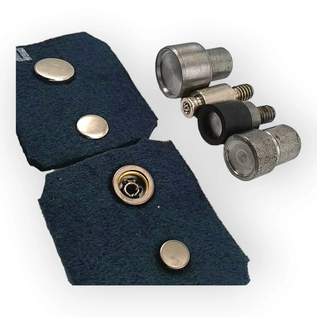 Italian Style Snap Button Application Mold - Professional Mounting Mold ...