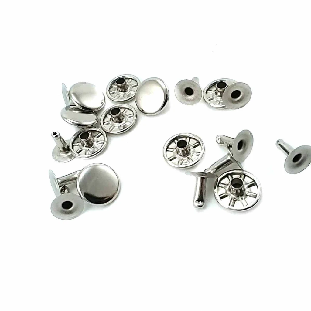 Rivets - 12 mm Rivet - Rivet 250 Pieces / Pack| E-buttons.com