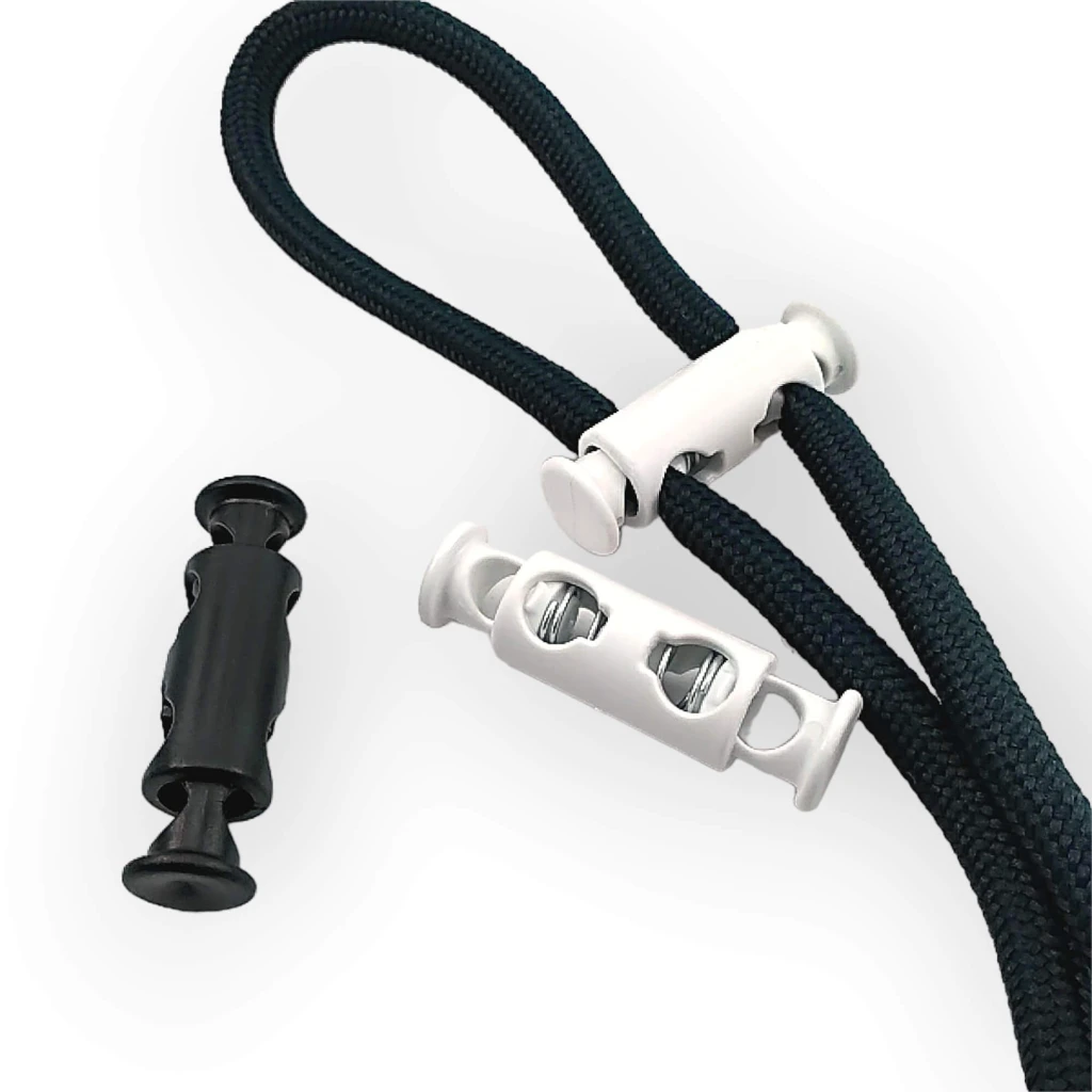 Double Hole Long Plastic Stopper - 3 mm Hole Diameter | Top and Bottom ...