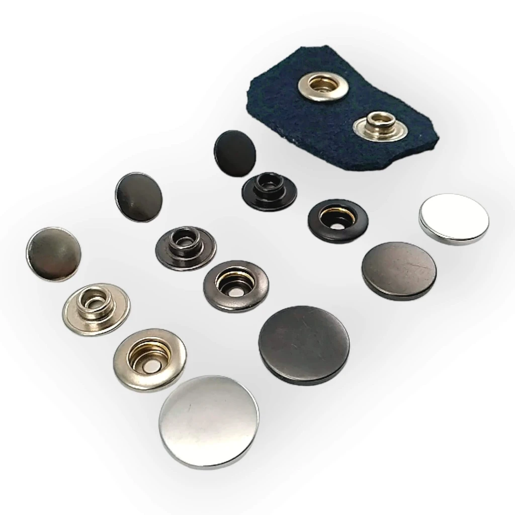 Stainless Italian Style Coat Snap Button Deluxe Series - Brass Snap ...